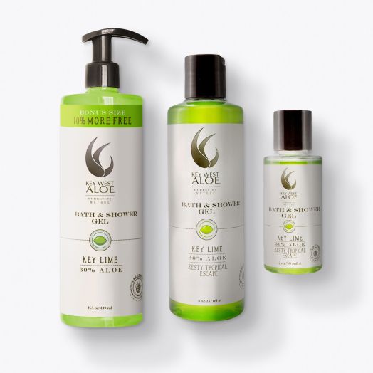 Shop Key West Aloe ® Key Lime Lotion, Shower Gel + Scrub