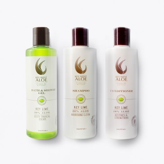 Key West Aloe ® Easy Shower Routine with Aloe Shower Essentials